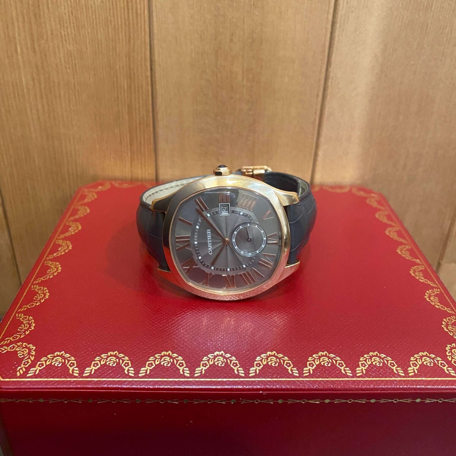 Cartier ドライブ ドゥ カルティエ WGNM0004 PG を高く買取しました。 | 北九州（小倉）・下関の質屋/ブランド・宝石の高価 ...